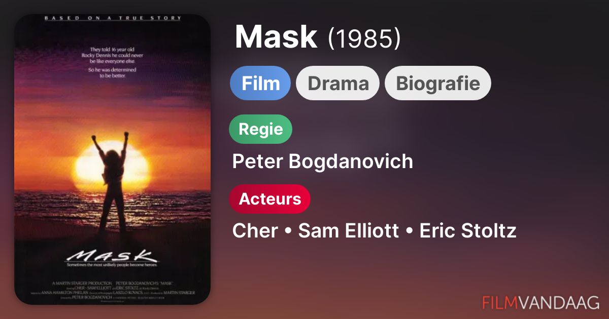 Mask (film, 1985) - FilmVandaag.nl