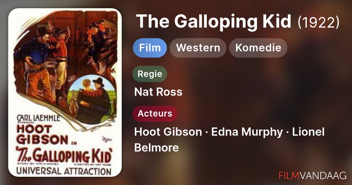 The Galloping Kid (film, 1922) - FilmVandaag.nl
