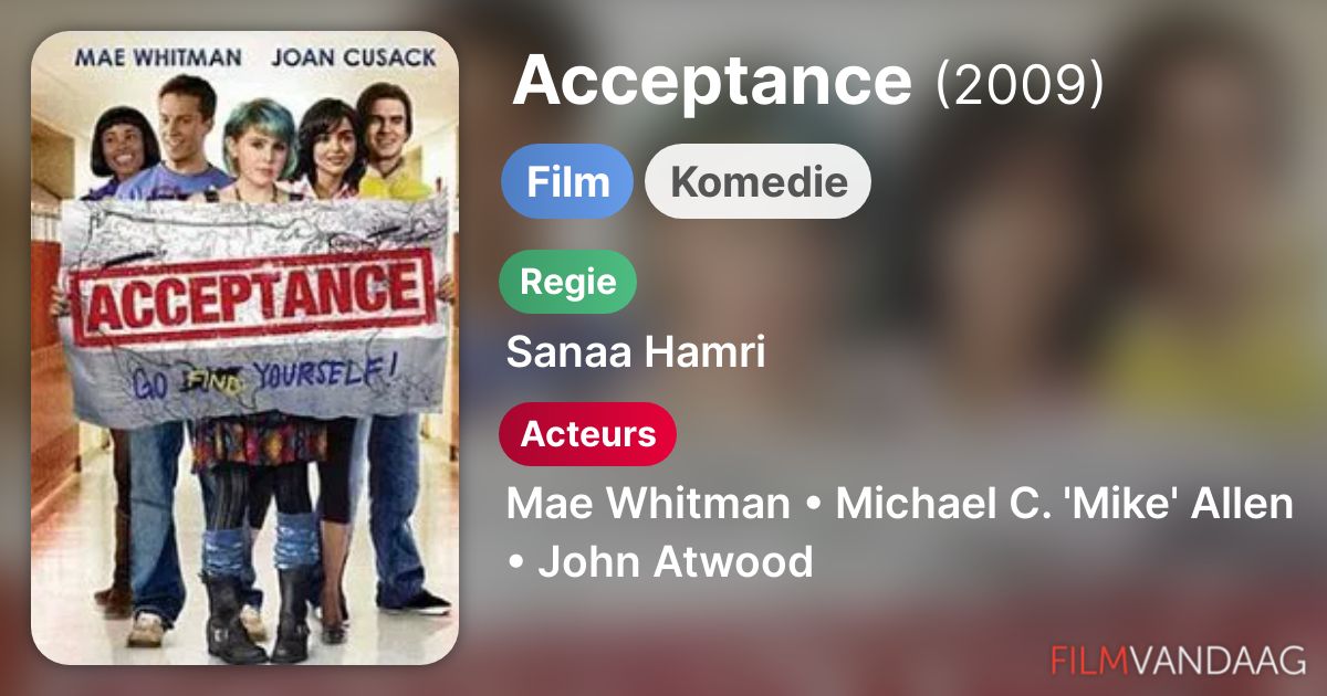 Acceptance (film, 2009) - FilmVandaag.nl
