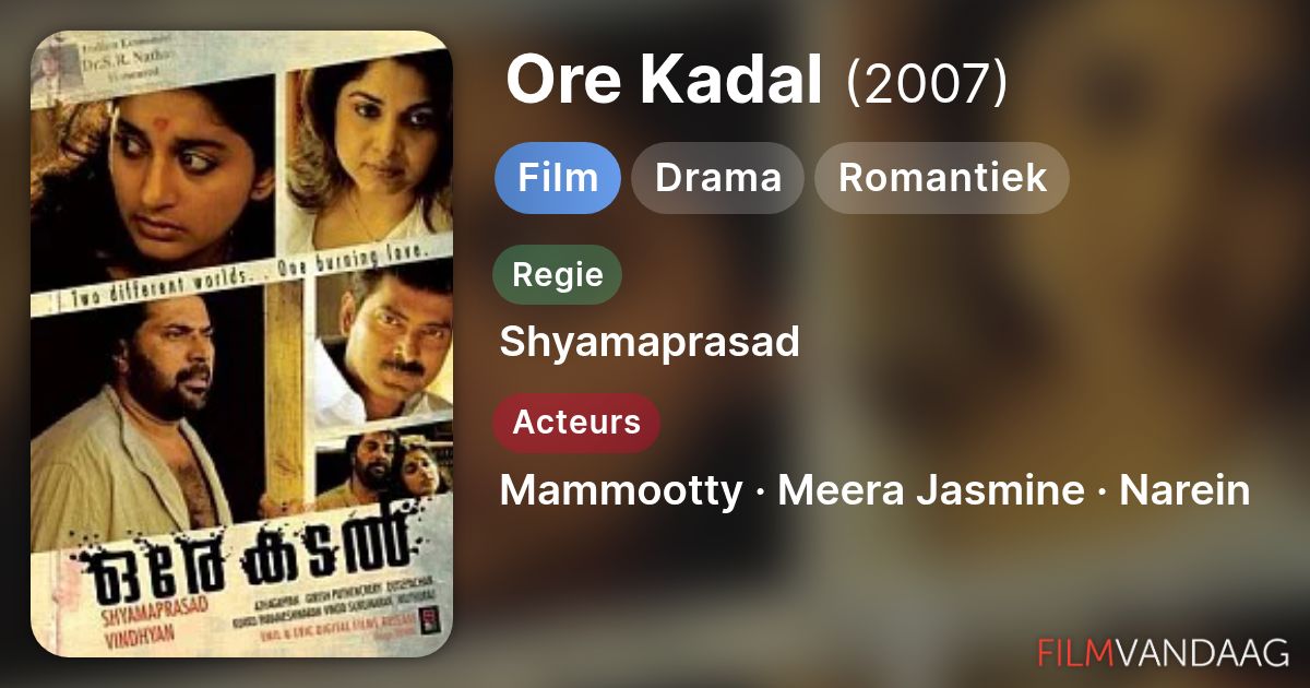 Ore Kadal (film, 2007) - FilmVandaag.nl