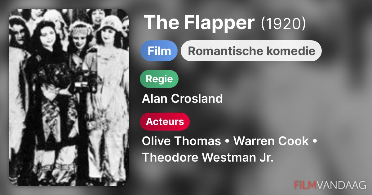 The Flapper (film, 1920) - FilmVandaag.nl
