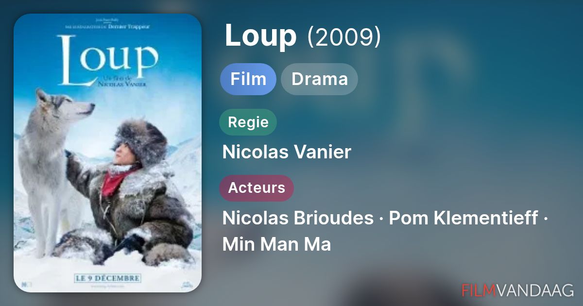 Loup (film, 2009) - FilmVandaag.nl