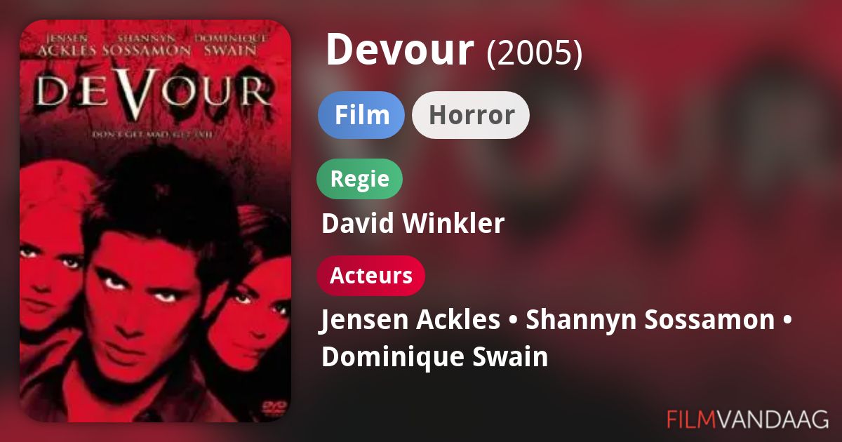 Devour (film, 2005) - FilmVandaag.nl