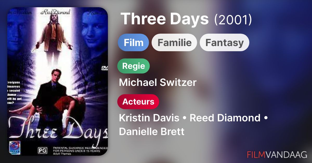 Three Days (film, 2001) - FilmVandaag.nl