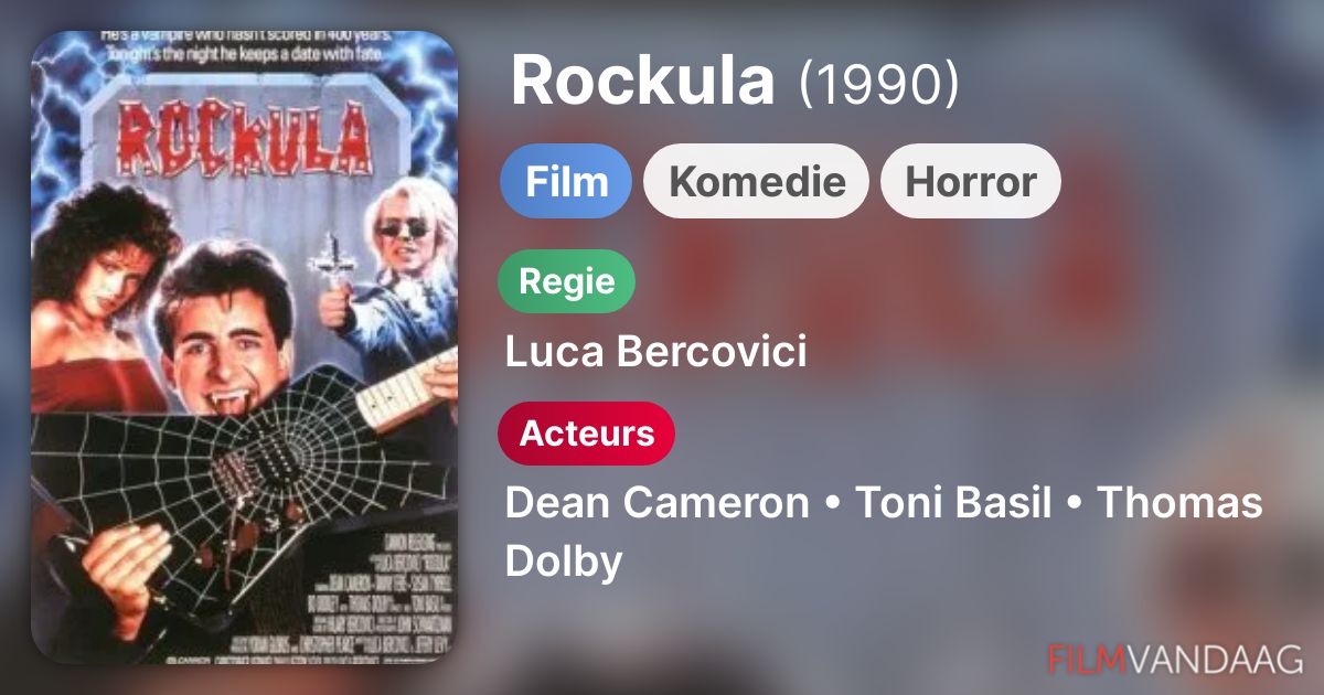 Rockula (film, 1990) - FilmVandaag.nl