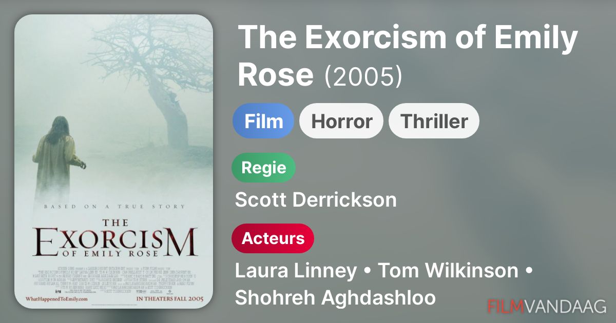 The Exorcism of Emily Rose (film, 2005) - FilmVandaag.nl