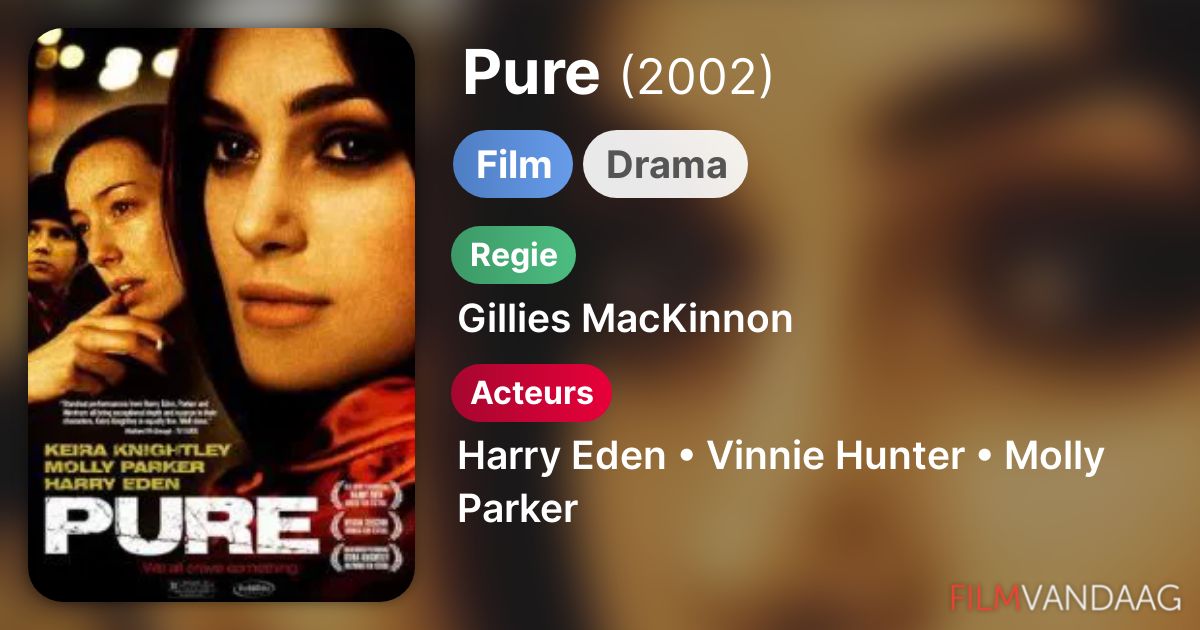 Pure (film, 2002) - FilmVandaag.nl