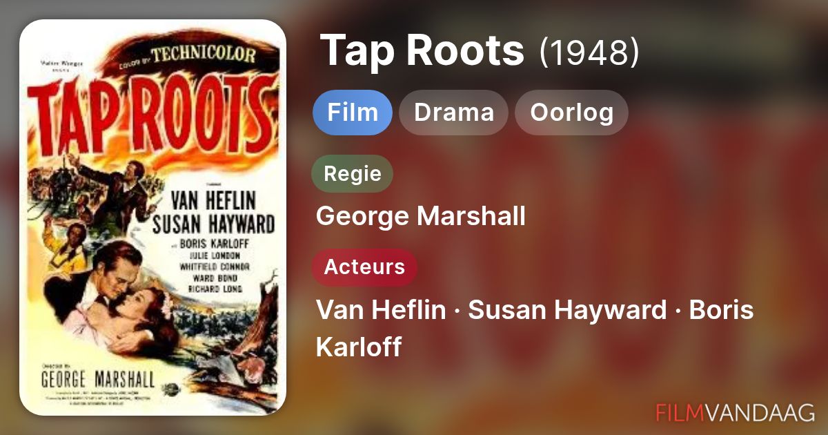 Tap Roots (film, 1948) - FilmVandaag.nl