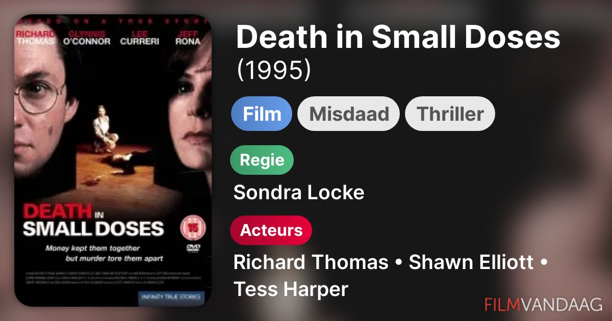 Death in Small Doses (film, 1995) - FilmVandaag.nl