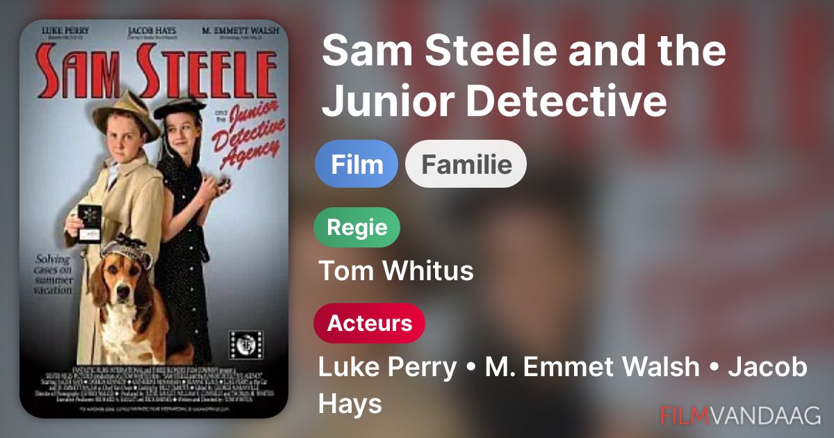 Sam Steele and the Junior Detective Agency (film, 2009) - FilmVandaag.nl