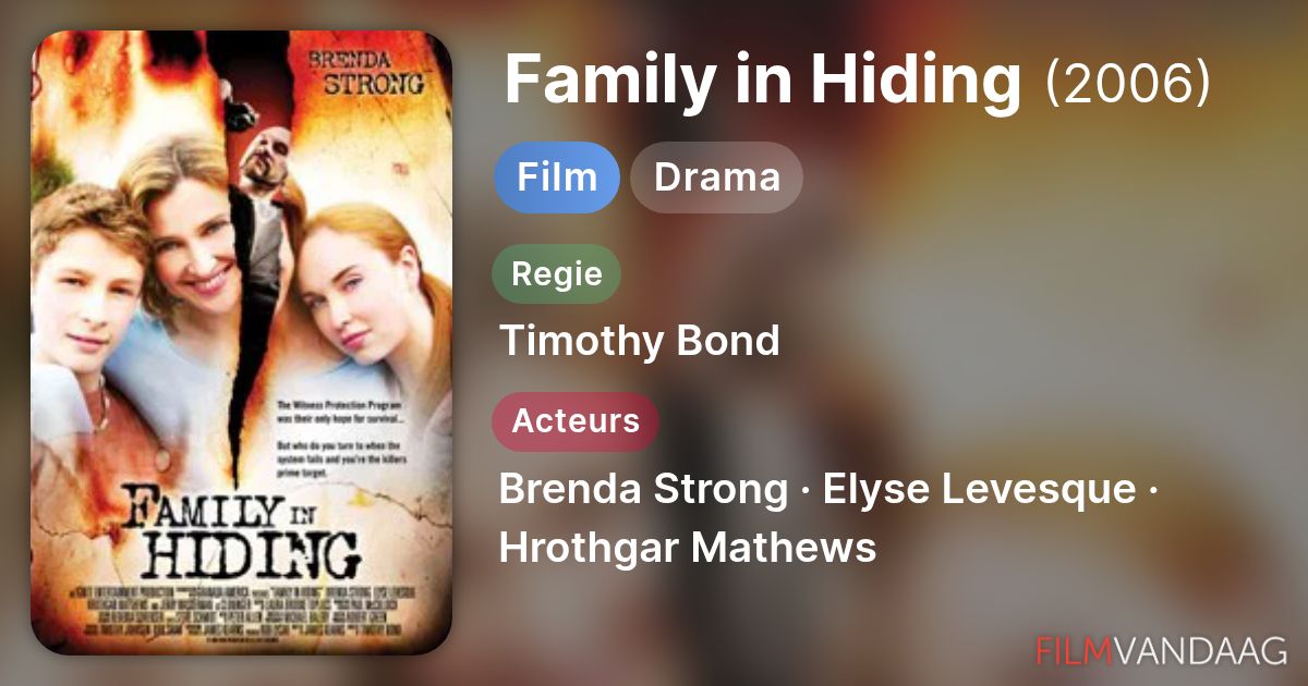 Family in Hiding (film, 2006) - FilmVandaag.nl