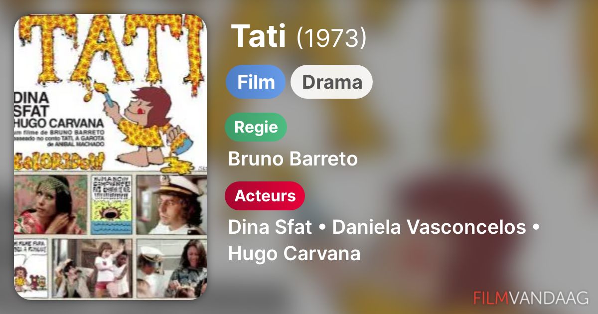Tati (film, 1973) Nu Online Kijken - FilmVandaag.nl