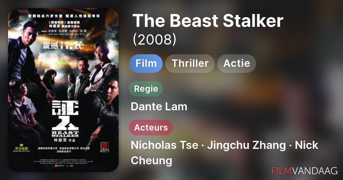 The Beast Stalker (film, 2008) - FilmVandaag.nl