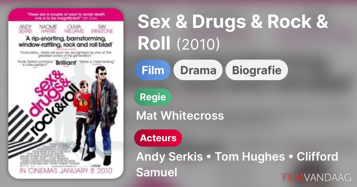 Sex & Drugs & Rock & Roll (film, 2010) kopen op dvd of blu-ray ...