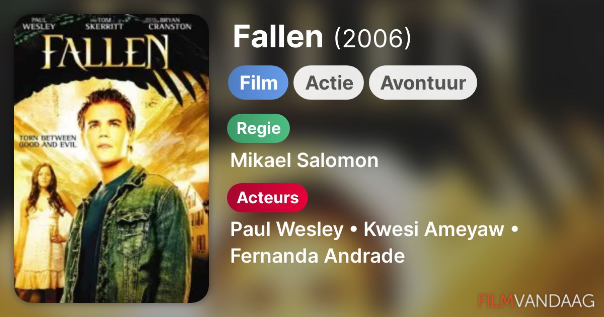 Fallen (film, 2006) - FilmVandaag.nl
