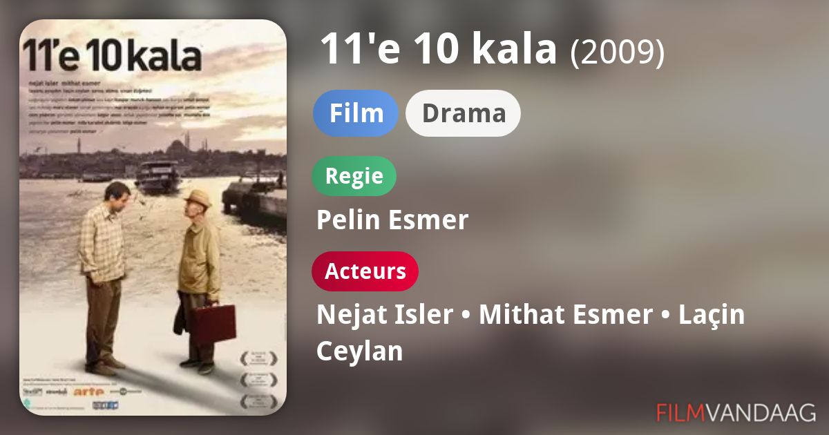 11'e 10 kala (film, 2009) - FilmVandaag.nl