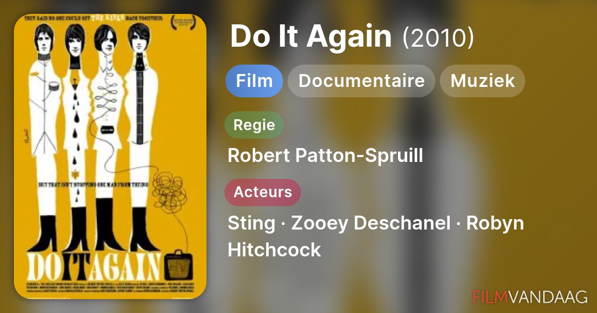 Do It Again (film, 2010) - FilmVandaag.nl