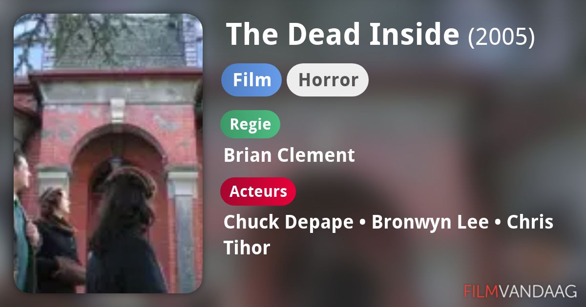 The Dead Inside (film, 2005) - FilmVandaag.nl