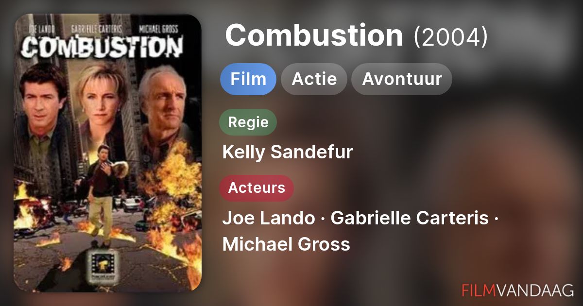 Combustion (film, 2004) - FilmVandaag.nl