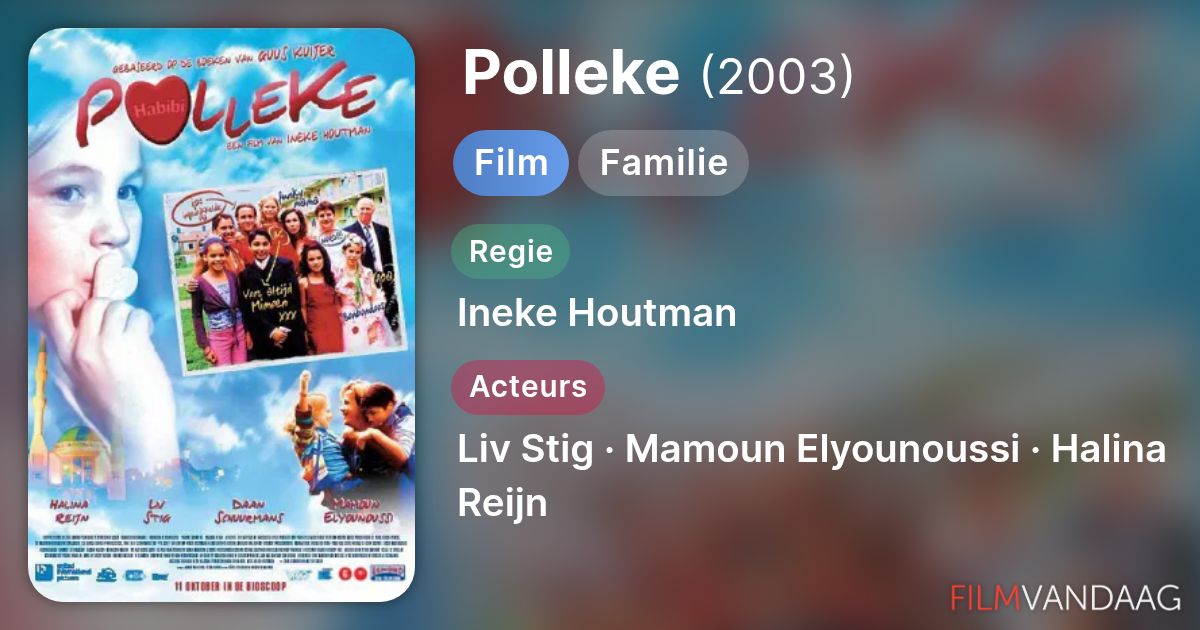 Polleke (film, 2003) Nu Online Kijken - FilmVandaag.nl