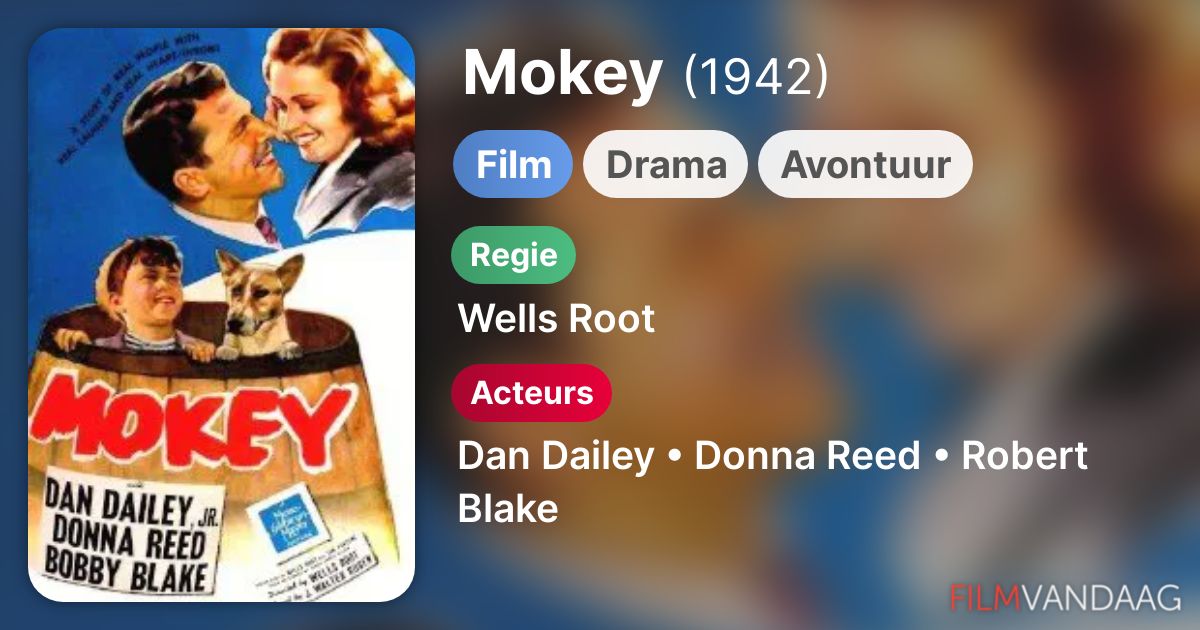 Mokey (film, 1942) - FilmVandaag.nl
