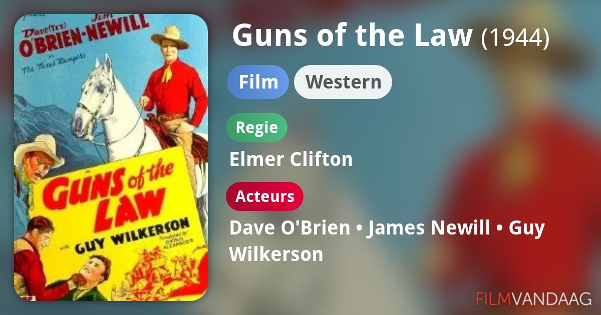Guns of the Law (film, 1944) Nu Online Kijken - FilmVandaag.nl