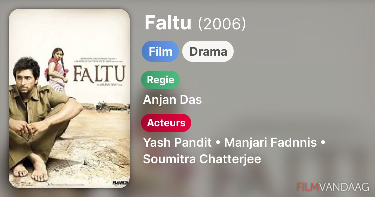 Faltu (film, 2005) - FilmVandaag.nl