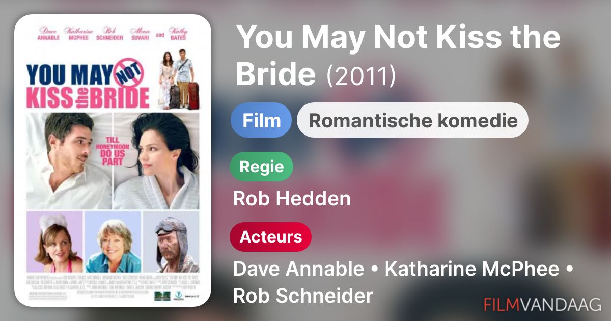 You May Not Kiss the Bride (film, 2011) - FilmVandaag.nl