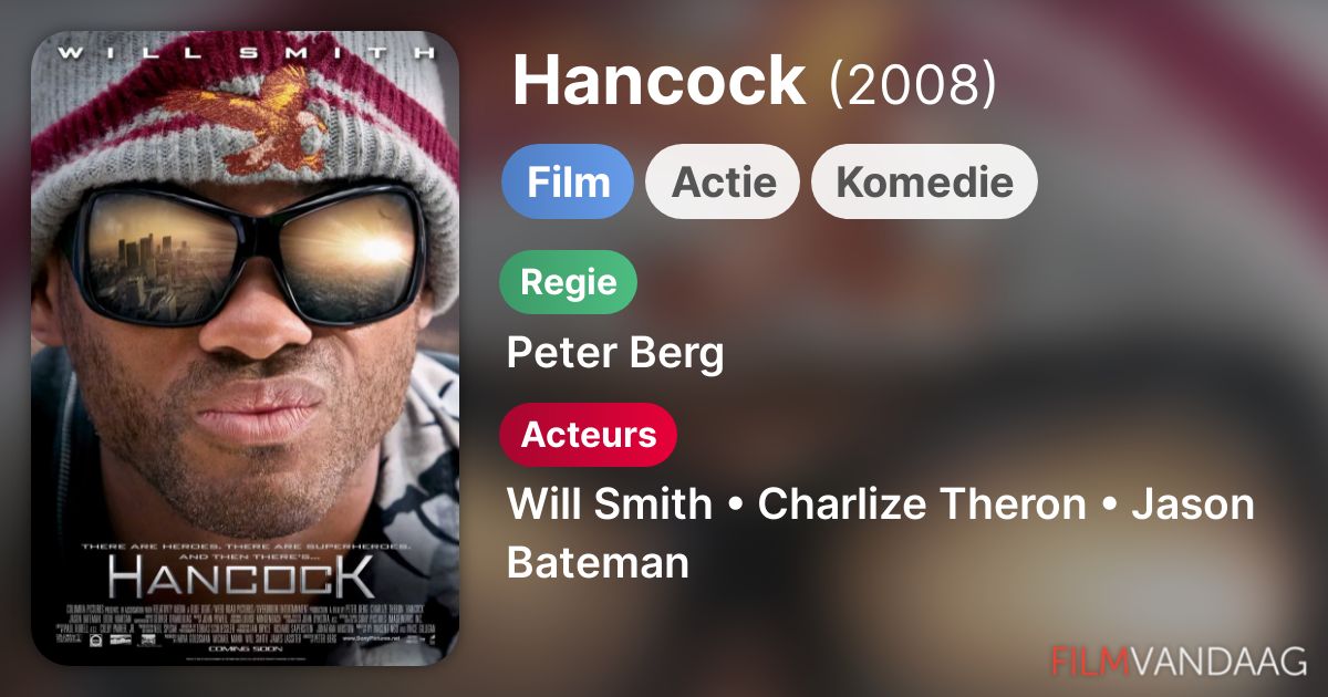 Hancock (film, 2008) - FilmVandaag.nl