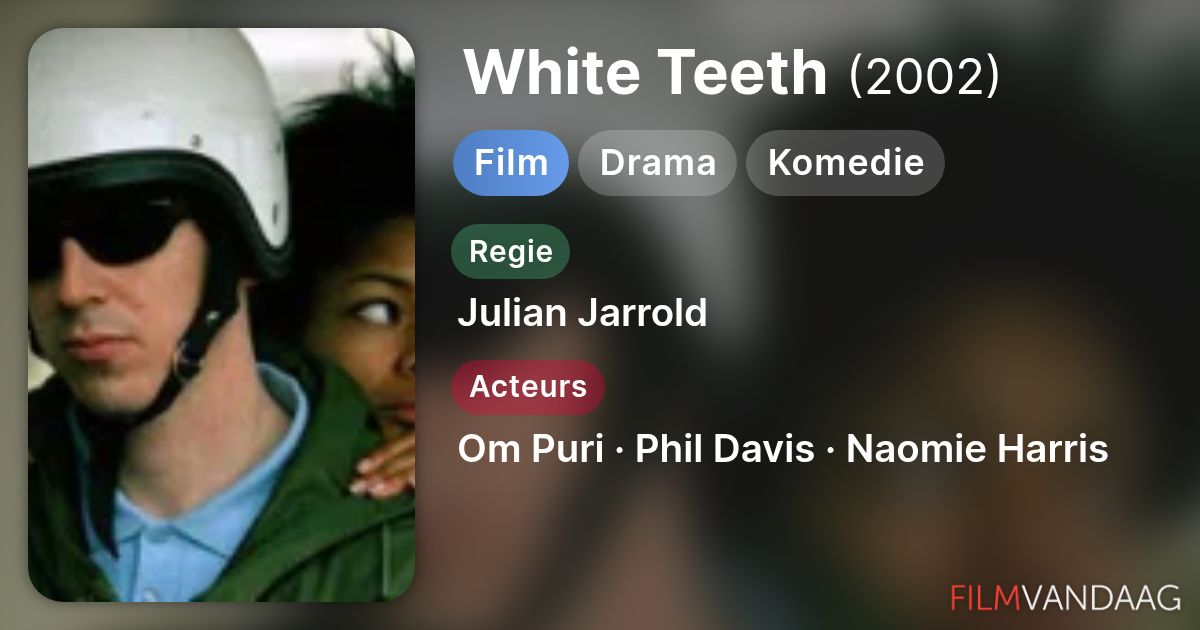 White Teeth (film, 2002) - FilmVandaag.nl