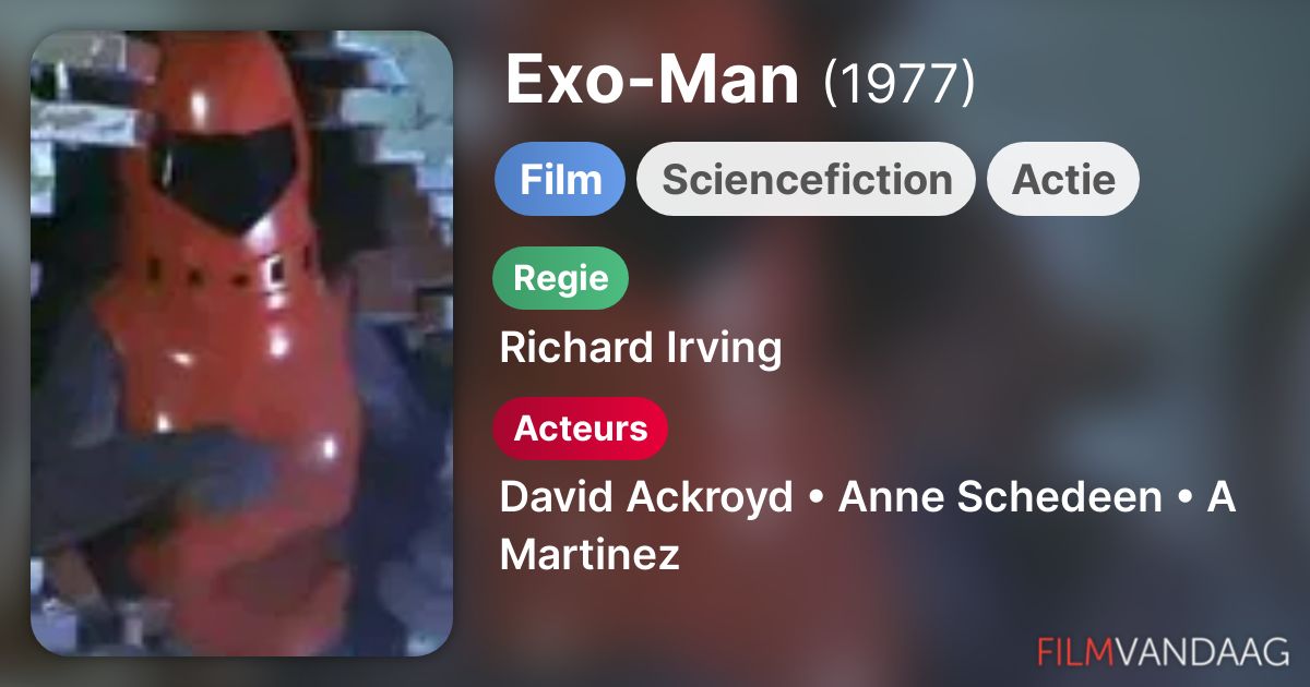 Exo-Man (film, 1977) - FilmVandaag.nl