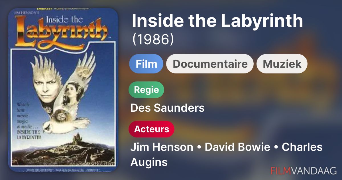 Inside the Labyrinth (film, 1986) - FilmVandaag.nl
