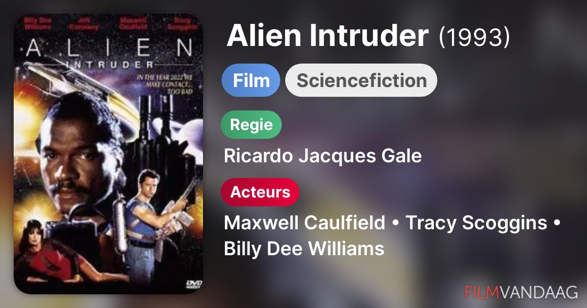 Alien Intruder (film, 1993) - FilmVandaag.nl