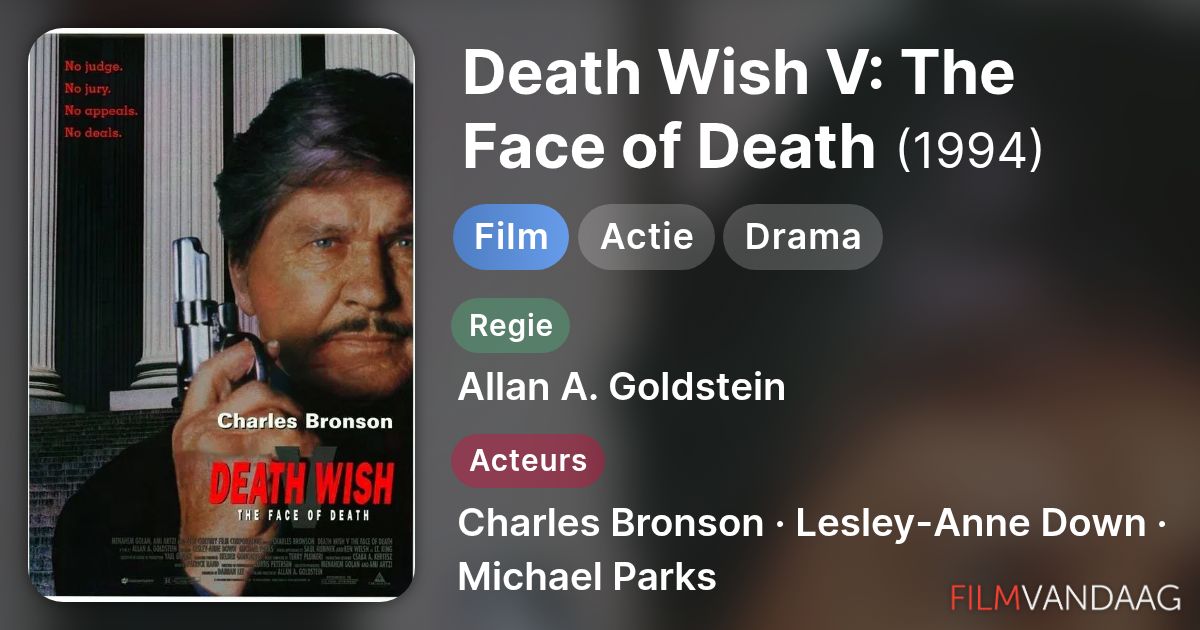 Death Wish V: The Face of Death (film, 1994) - FilmVandaag.nl