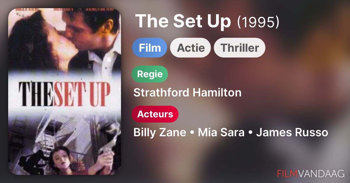 The Set Up (film, 1995) - FilmVandaag.nl