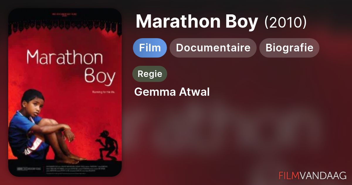 Marathon Boy (film, 2010) - FilmVandaag.nl