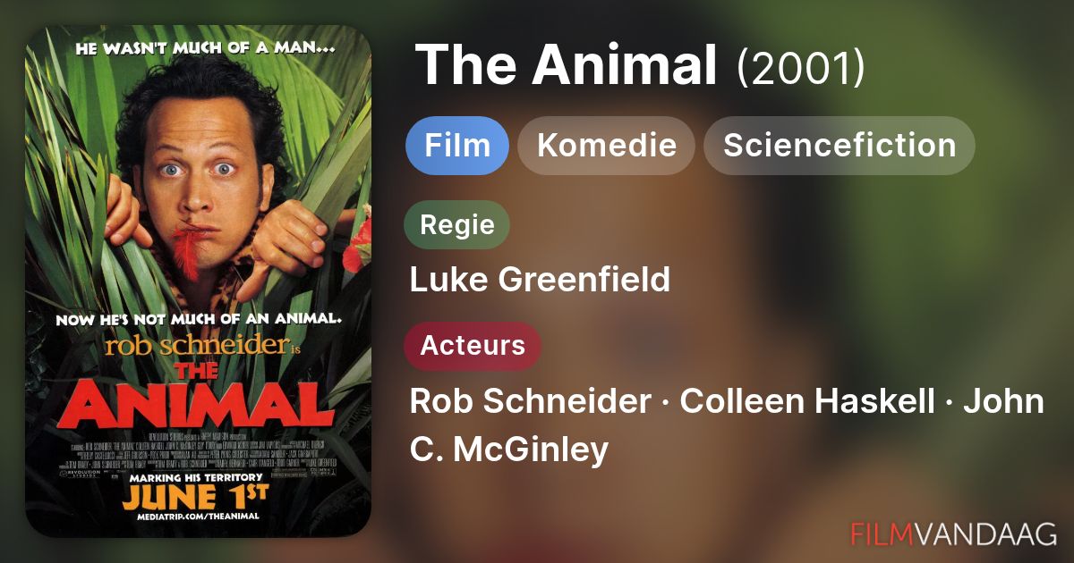 The Animal (film, 2001) - FilmVandaag.nl