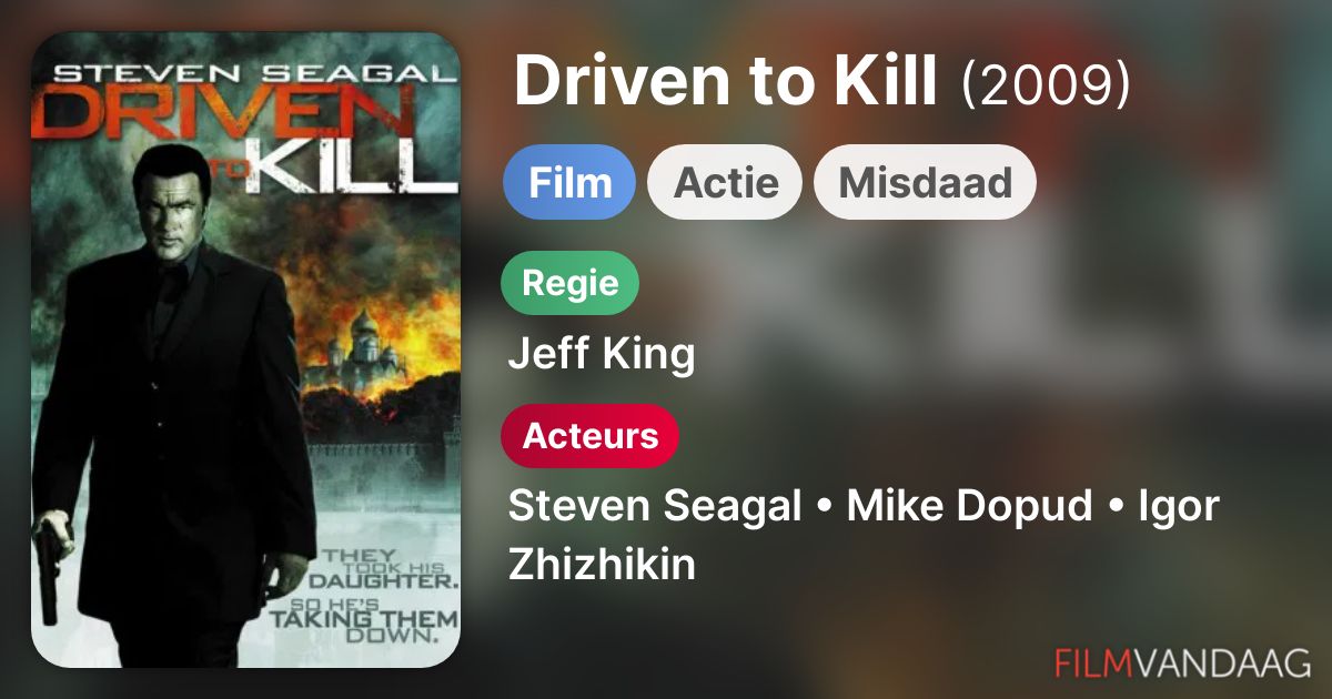 Driven to Kill (film, 2009) - FilmVandaag.nl