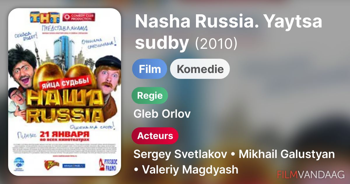 Nasha Russia. Yaytsa sudby (film, 2010) - FilmVandaag.nl