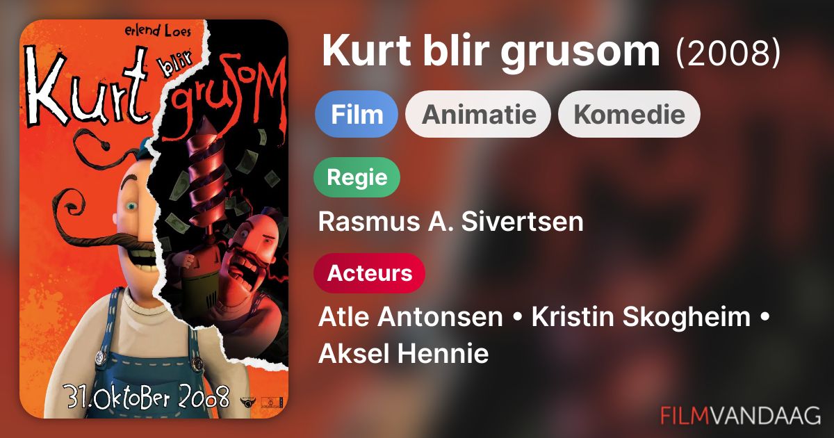 Kurt blir grusom (film, 2008) kopen op dvd of blu-ray - FilmVandaag.nl