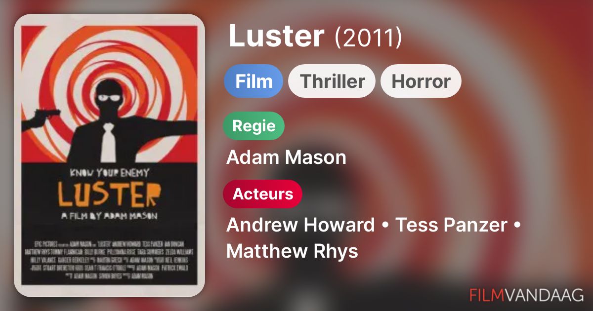 Luster (film, 2010) - FilmVandaag.nl