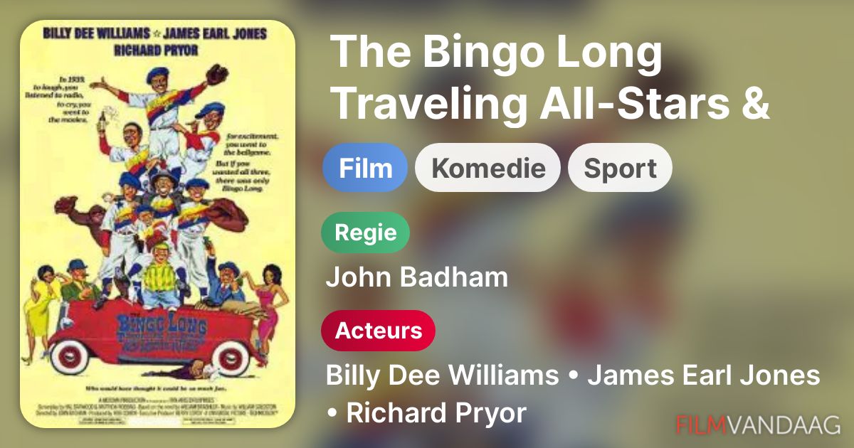 The Bingo Long Traveling All-Stars & Motor Kings (film, 1976 ...
