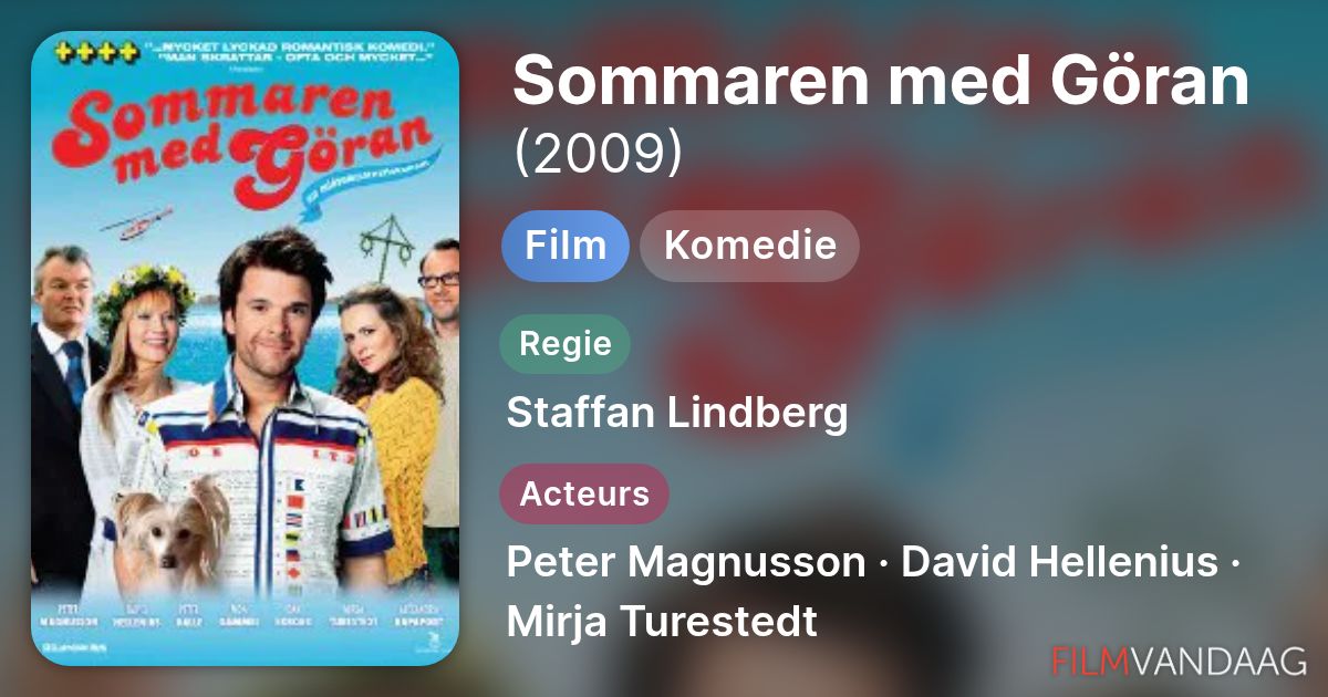 Sommaren med Göran (film, 2009) - FilmVandaag.nl