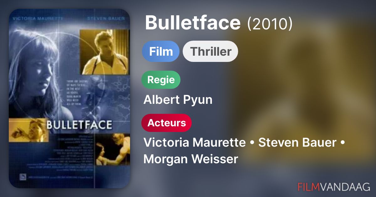 Bulletface (film, 2010) - FilmVandaag.nl