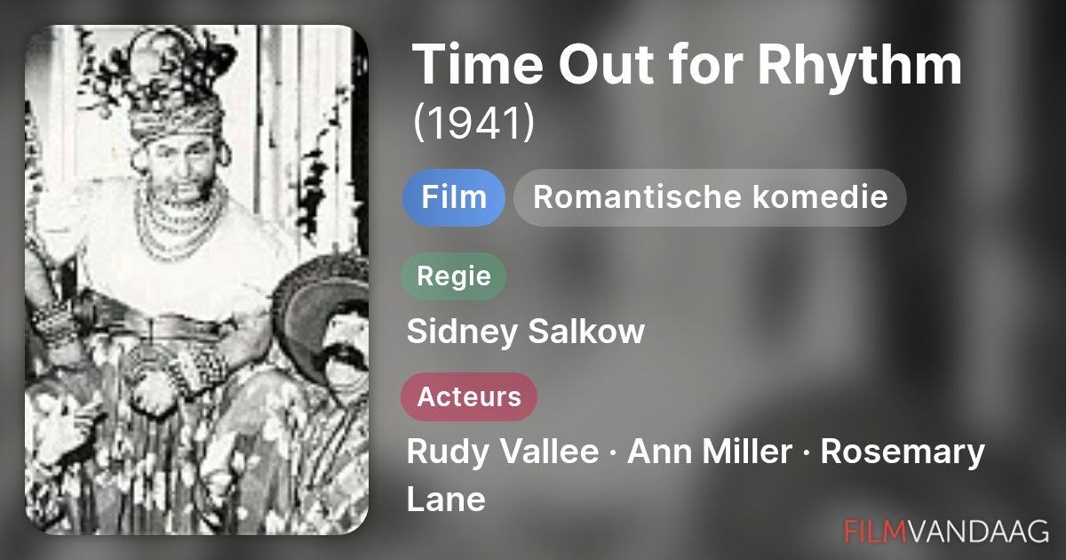 Time Out for Rhythm (film, 1941) - FilmVandaag.nl