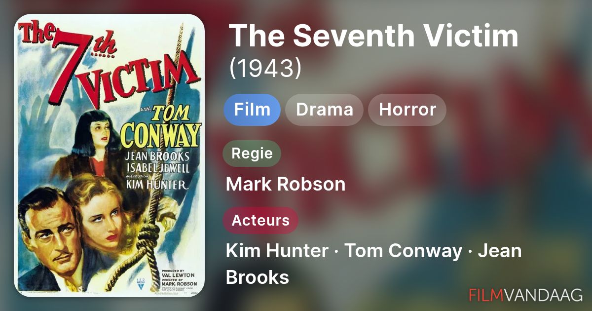 The Seventh Victim (film, 1943) - FilmVandaag.nl