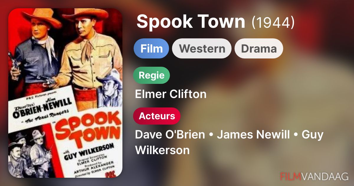 Spook Town (film, 1944) - FilmVandaag.nl