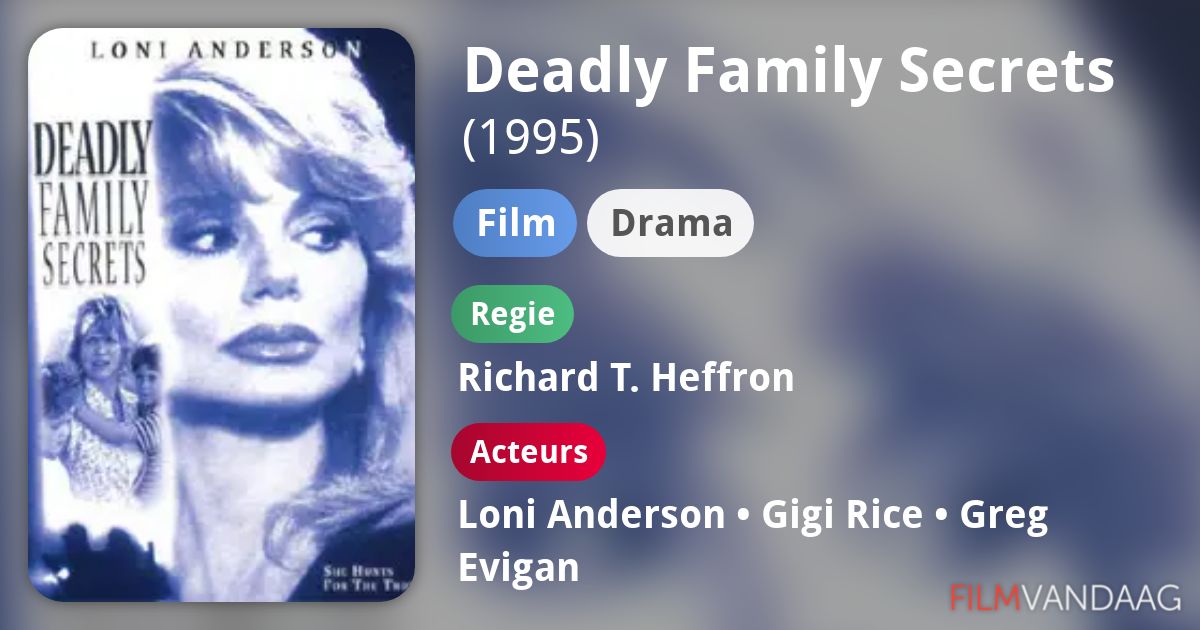 Deadly Family Secrets (film, 1995) - FilmVandaag.nl