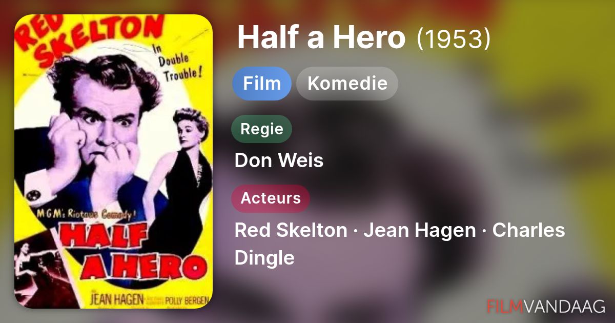 Half a Hero (film, 1953) - FilmVandaag.nl