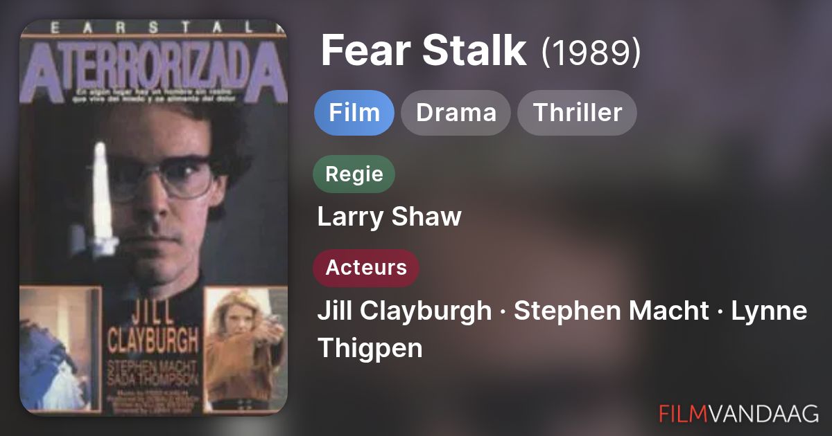 Fear Stalk (film, 1989) - FilmVandaag.nl
